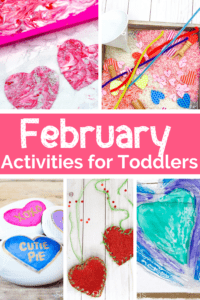 February Activities for Toddlers - Views From a Step Stool