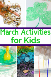 March Activities for Kids - Views From a Step Stool