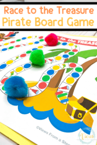 Pirate Board Game Free Printable - Views From a Step Stool