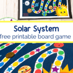 Solar System Board Game Free Printable