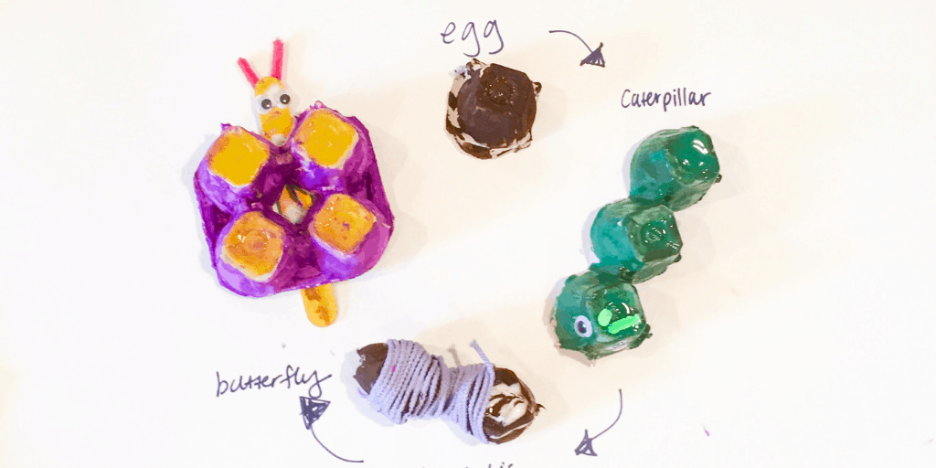 Crafts to Make with Egg Cartons - Views From a Step Stool