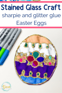 Stained Glass Easter Eggs Craft - Views From a Step Stool