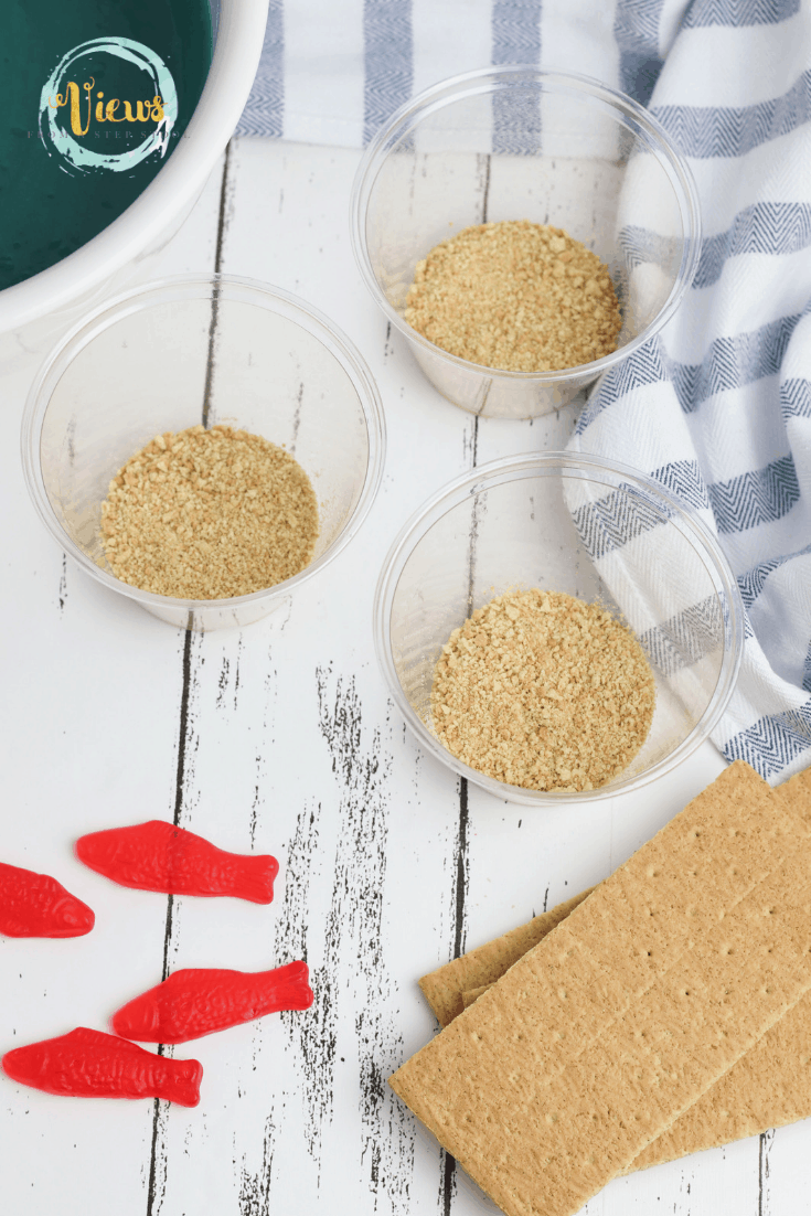 Beach Pudding Cups - Views From a Step Stool