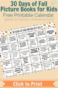 Fall Picture Books for Kids - Views From a Step Stool