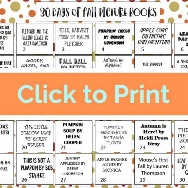 Fall Picture Books for Kids - Views From a Step Stool