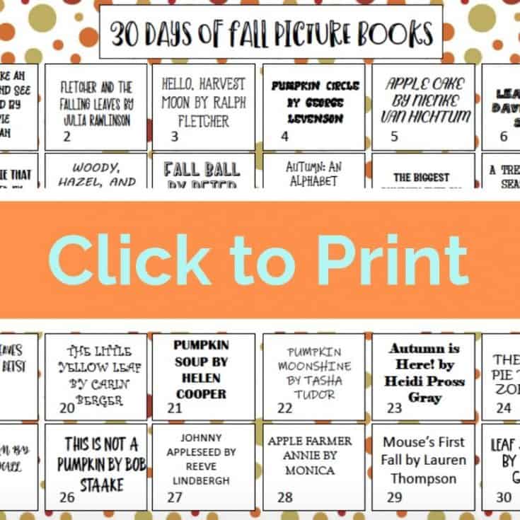 Fall Picture Books for Kids - Views From a Step Stool