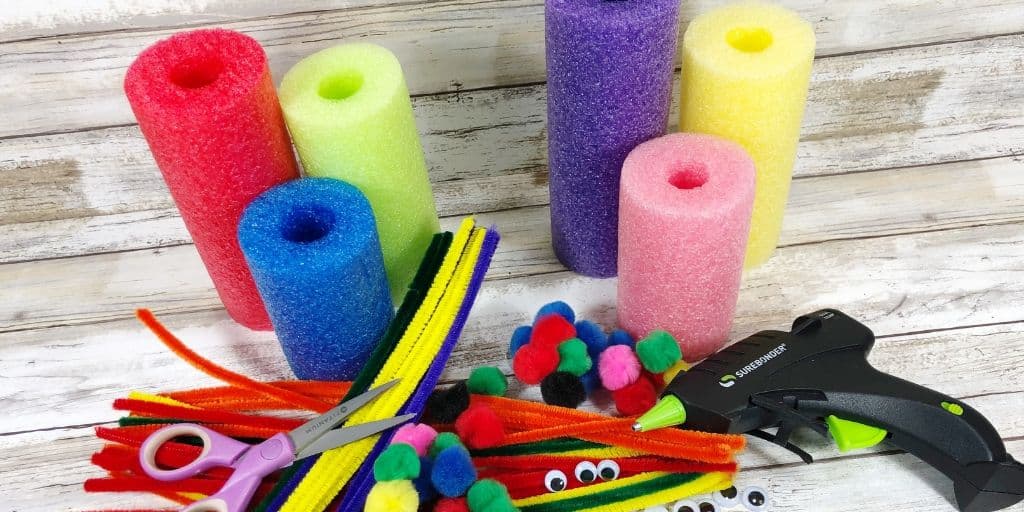 Build a Monster STEM Challenge for Kids with Pool Noodles - Views From ...