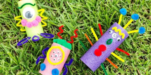 Build a Monster STEM Challenge for Kids with Pool Noodles - Views From ...