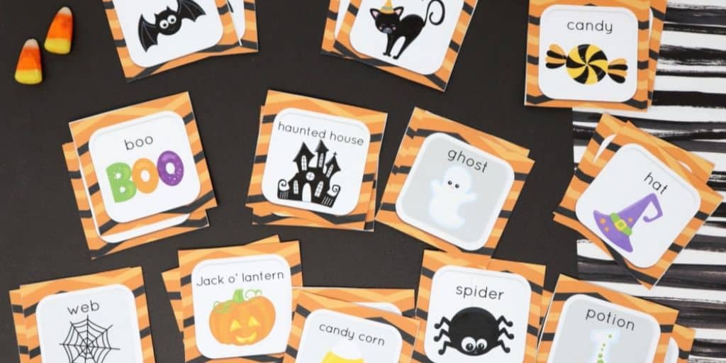 Printable Halloween Memory Game for Toddlers and Preschoolers - Views ...