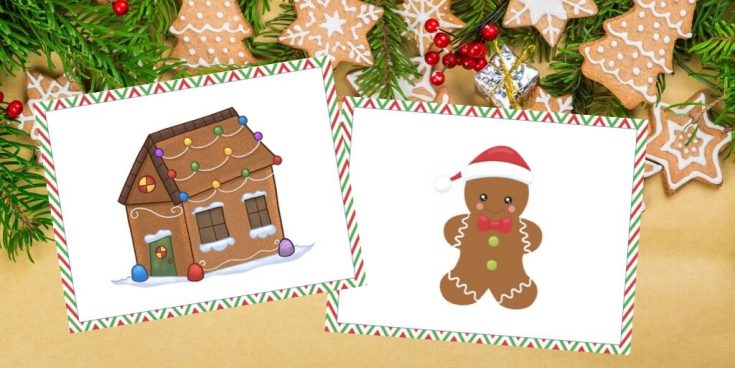 Printable Gingerbread Playdough Mat for Christmas Sensory Play - Views ...