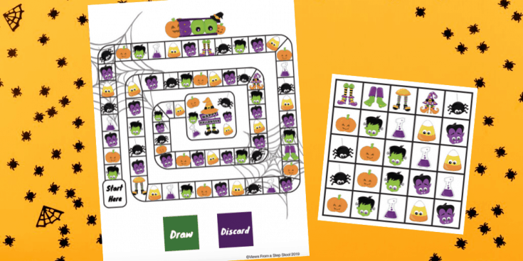 Free Printable Halloween Board Game - Views From a Step Stool