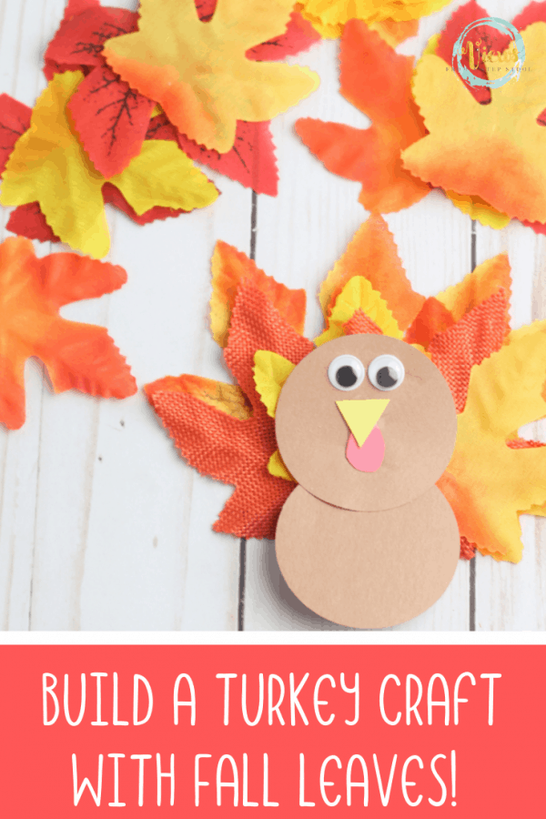 Turkey Leaf Craft for Kids - Views From a Step Stool