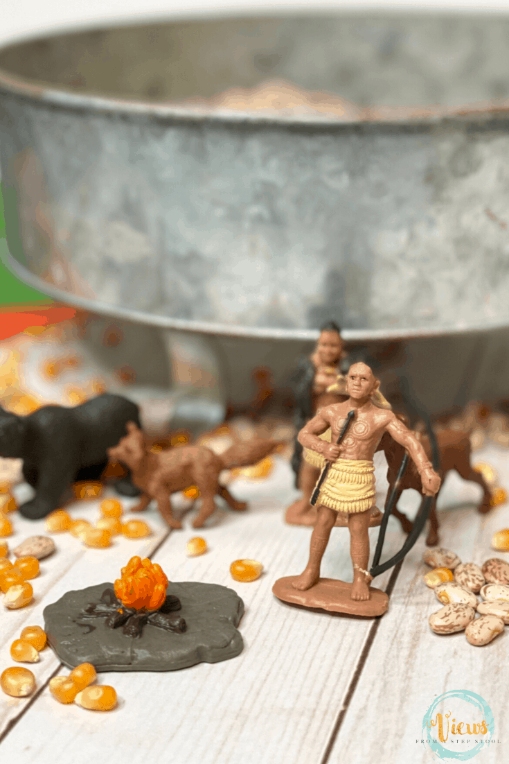 Thanksgiving Sensory Bin: Native American and Pilgrim Small World ...