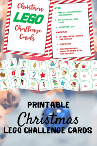 Christmas Lego Challenge Cards Free to Print - Views From a Step Stool