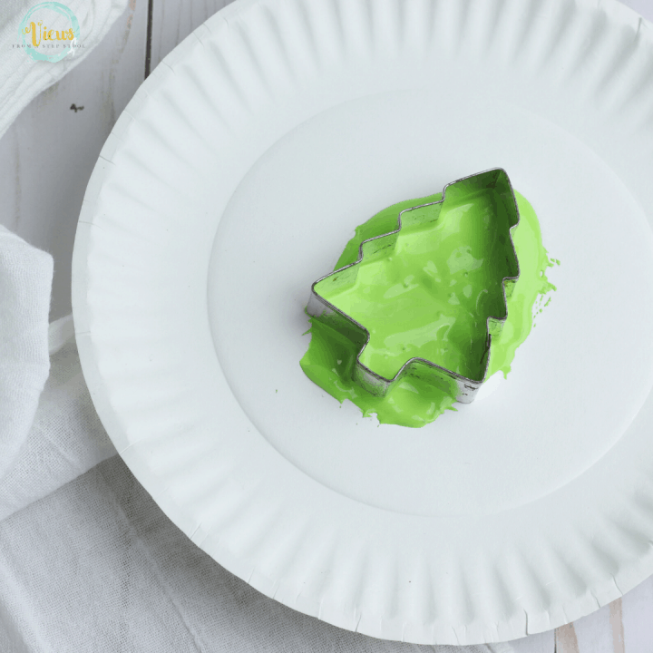 Stamped Tea Towel Christmas Craft for 1 and 2 Year Olds - Views From a ...