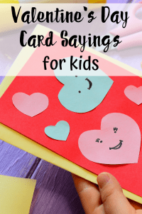 Valentines Day Card Sayings for Kids - Views From a Step Stool