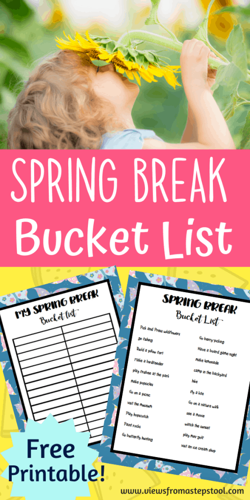 Spring Break Bucket List - Views From a Step Stool