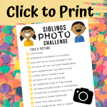 Sibling Photo Challenge - Views From a Step Stool