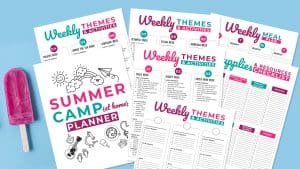 Summer Camp at Home Planner: Free Printable - Views From a Step Stool