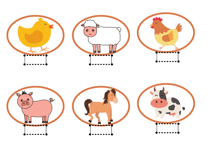 Printable Farm Animal Board Game - Views From a Step Stool