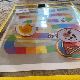 Printable Farm Animal Board Game - Views From a Step Stool