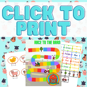 Printable Farm Animal Board Game - Views From a Step Stool