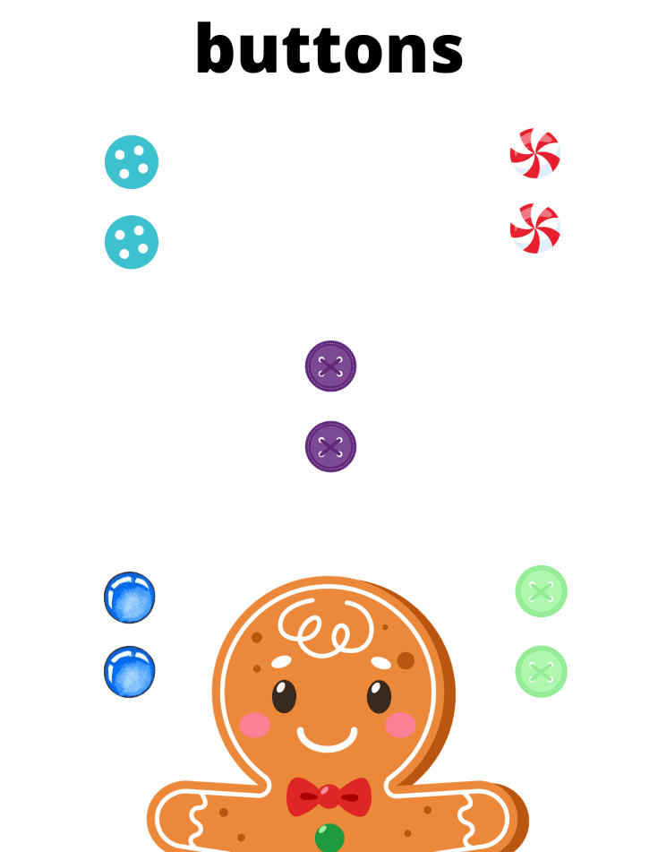 Roll a Gingerbread Man Christmas Board Game - Views From a Step Stool