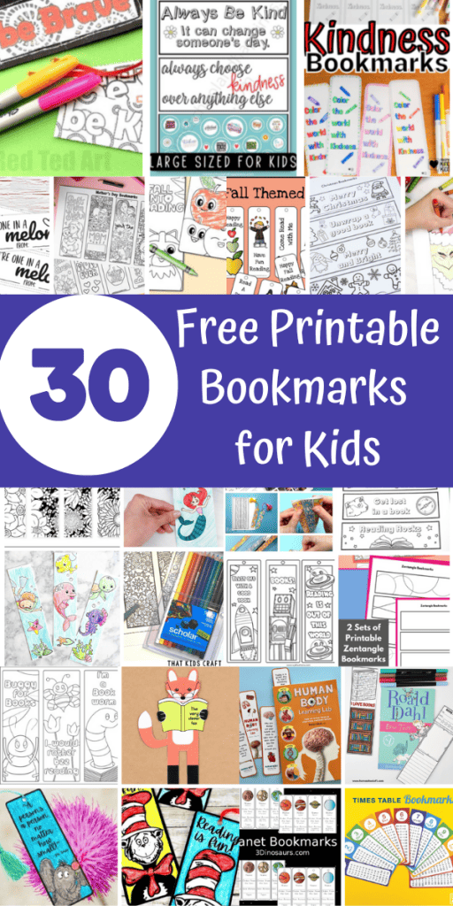 30+ Free Kids Printable Bookmarks - Views From a Step Stool
