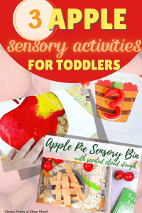 3 Fun Apple Sensory Activities for Toddlers - Views From a Step Stool