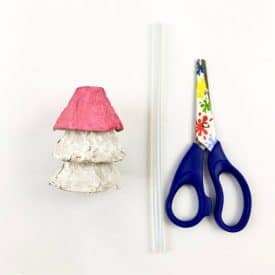 Angel Egg Carton Craft for Kids - Views From a Step Stool
