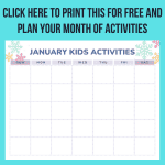 January Activities for Toddlers - Views From a Step Stool
