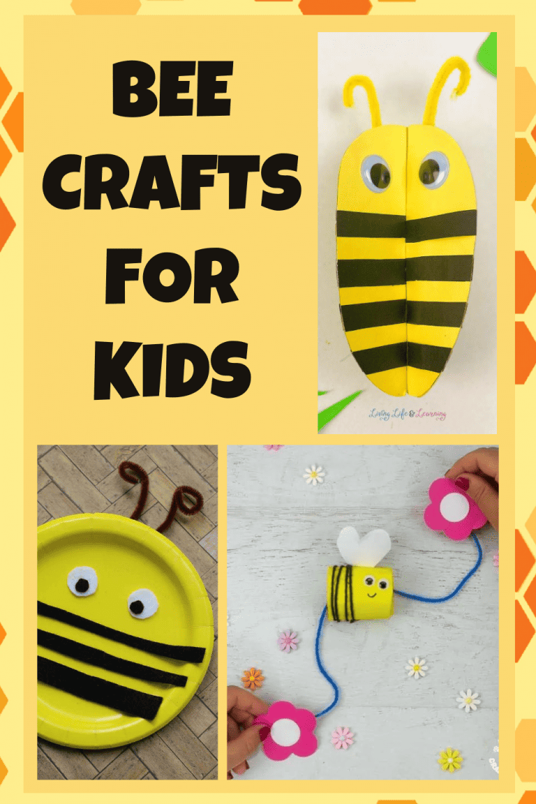 12 Bee Crafts for Kids - Views From a Step Stool