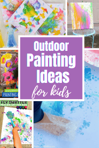12 Outdoor Painting Ideas for Kids - Views From a Step Stool