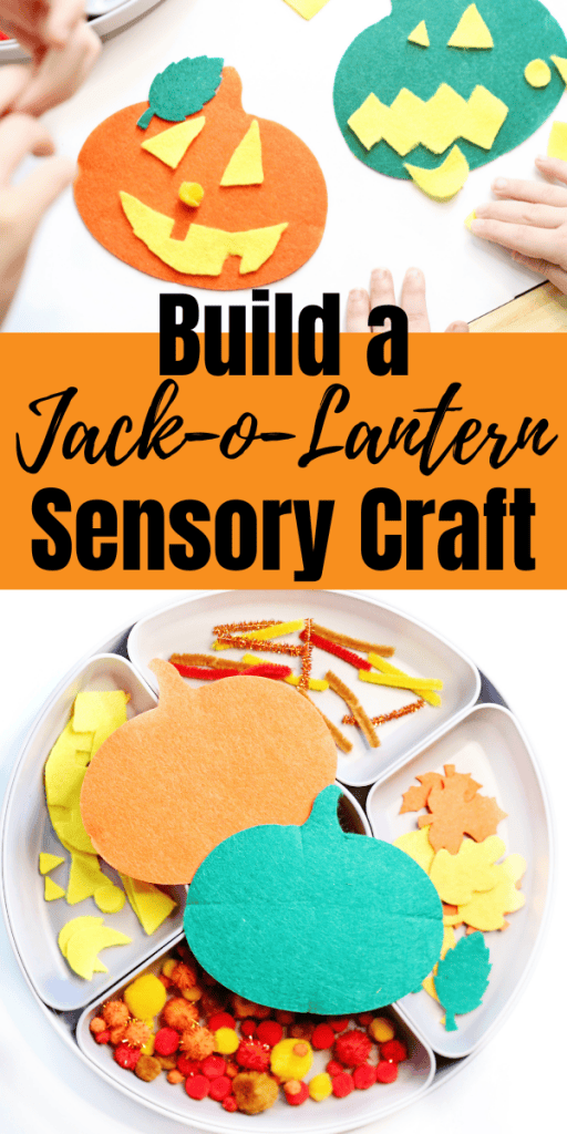 Build a Jack-o-Lantern Sensory Craft - Views From a Step Stool
